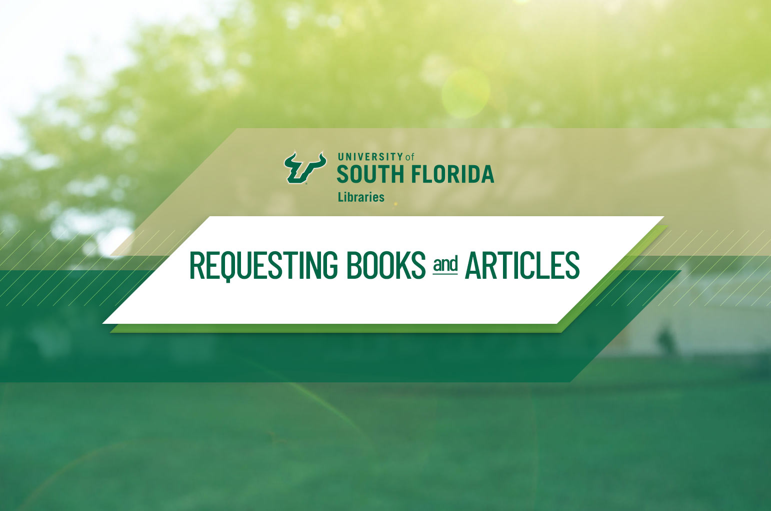 USF Libraries - Requesting Books and Articles