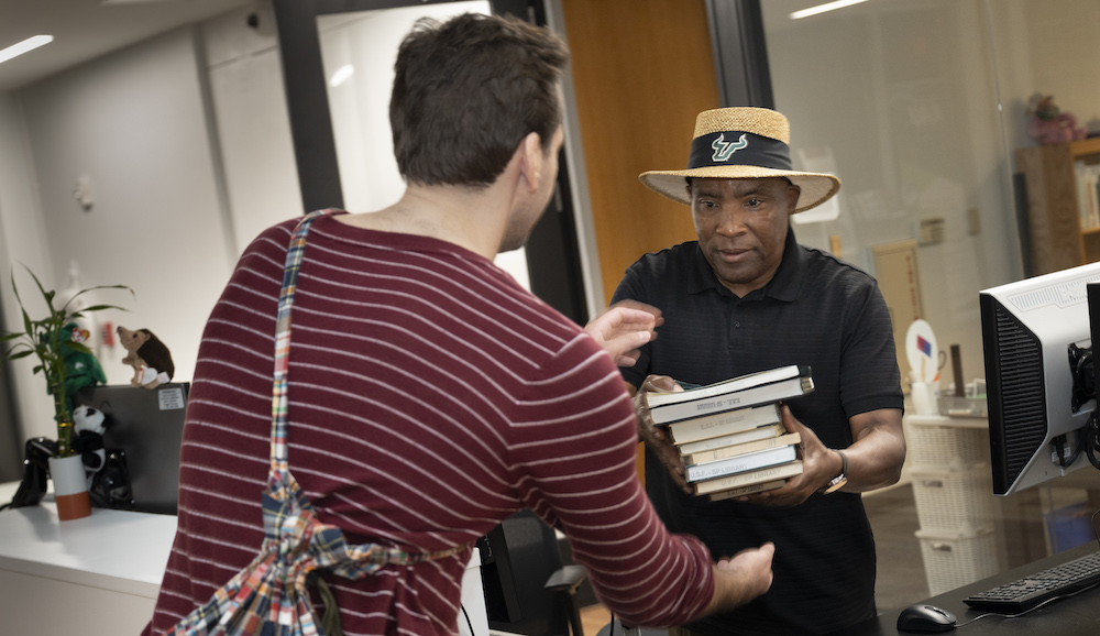 USF Libraries - A thank you to one of USF Libraries’ “unsung heroes”