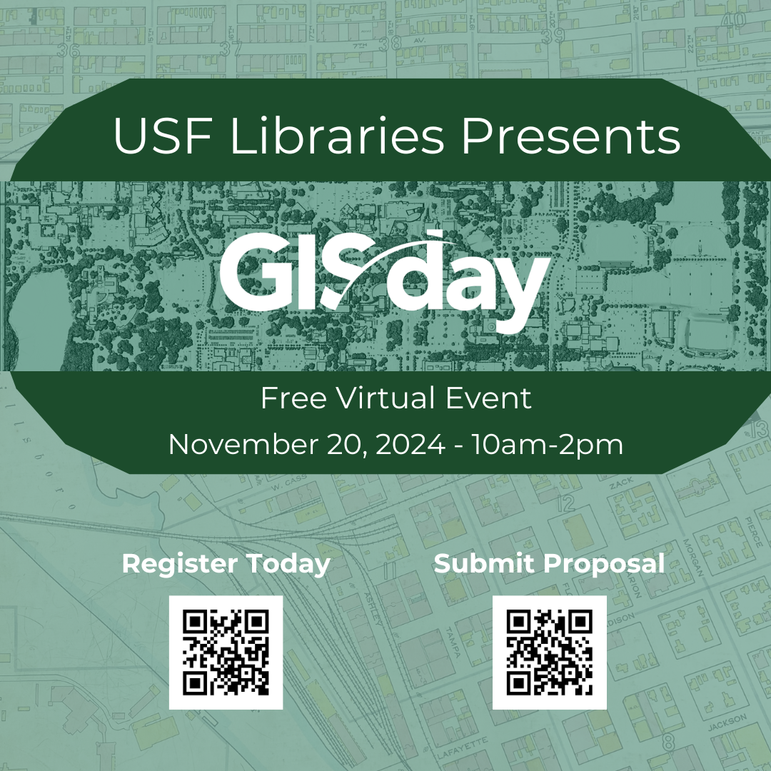 USF Libraries - USF Libraries to Host Virtual Event Celebrating GIS Day; Presentation ...