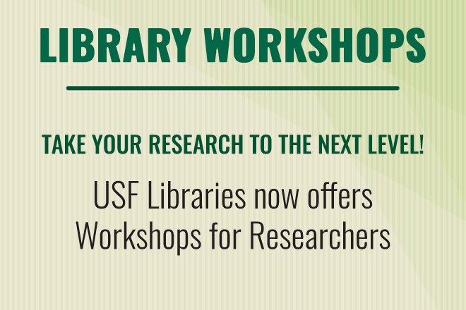 USF Libraries - University of South Florida Libraries Home